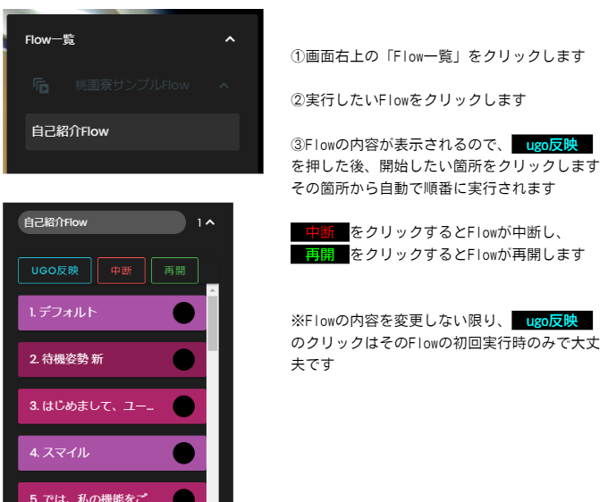 Flow（自動化）の実行、作成、編集 – ugo Support