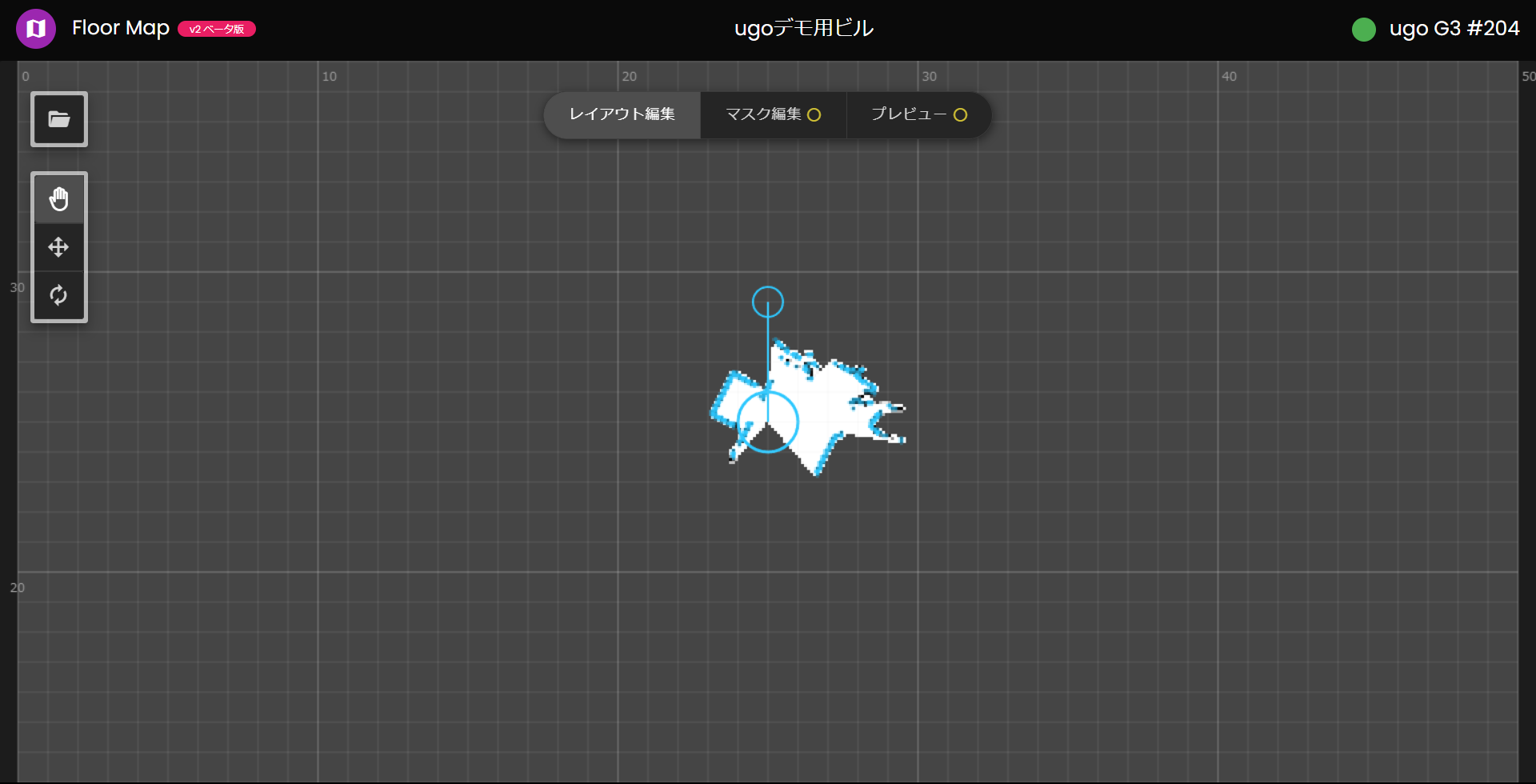 Mapエディタv2 ※本機能はベータ版となります。 – ugo Support