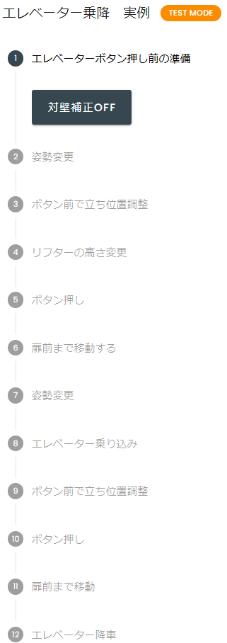 最終章 エレベーターを乗り降りするWorkPlanを作成する – ugo Support