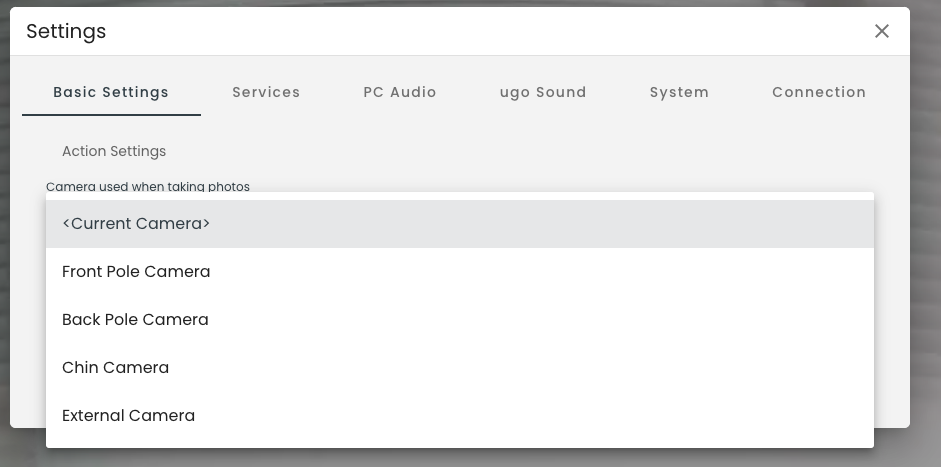 Device Settings – ugo Support