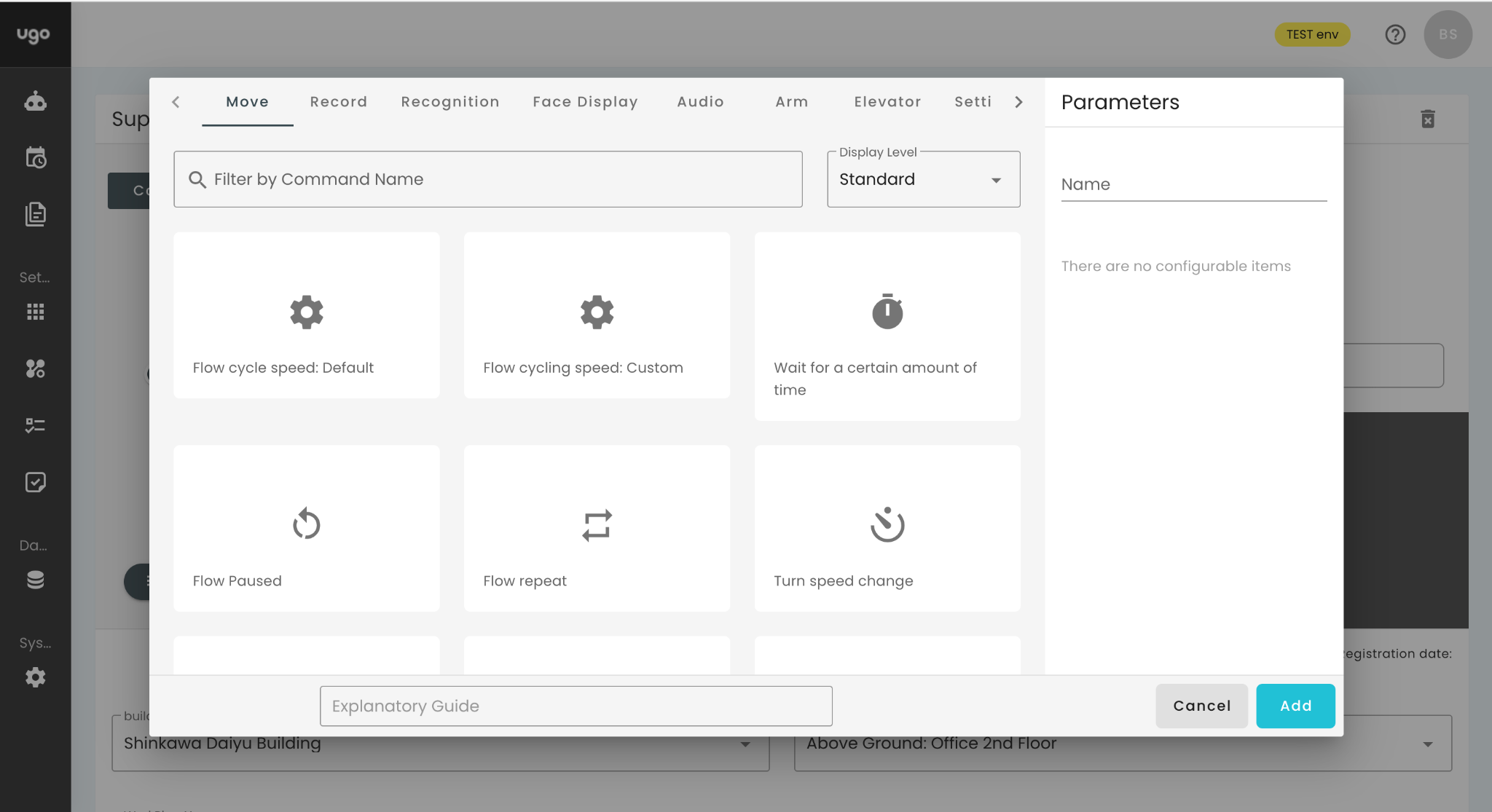 Chapter 1: Setting simple actions with WorkPlan – ugo Support