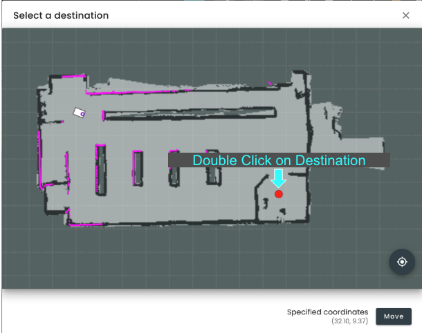 Move to Map Point – ugo Support