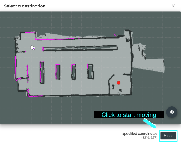 Move to Map Point – ugo Support
